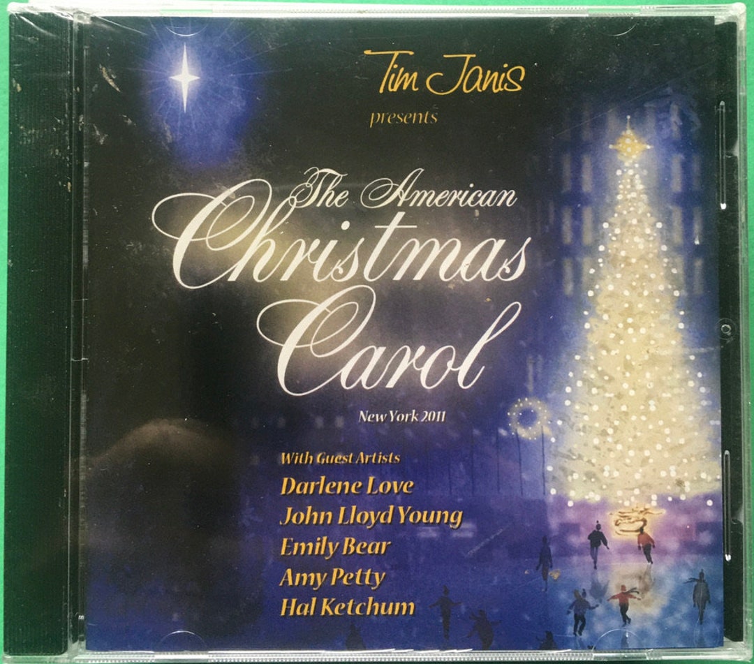 Tim Janis American Christmas Carol Ultra Rare New CD Darlene Love Hal ...