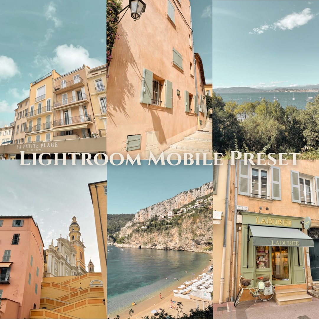 Soleado Studio Lightroom Mobile Preset iPhone Preset Mediterranean ...