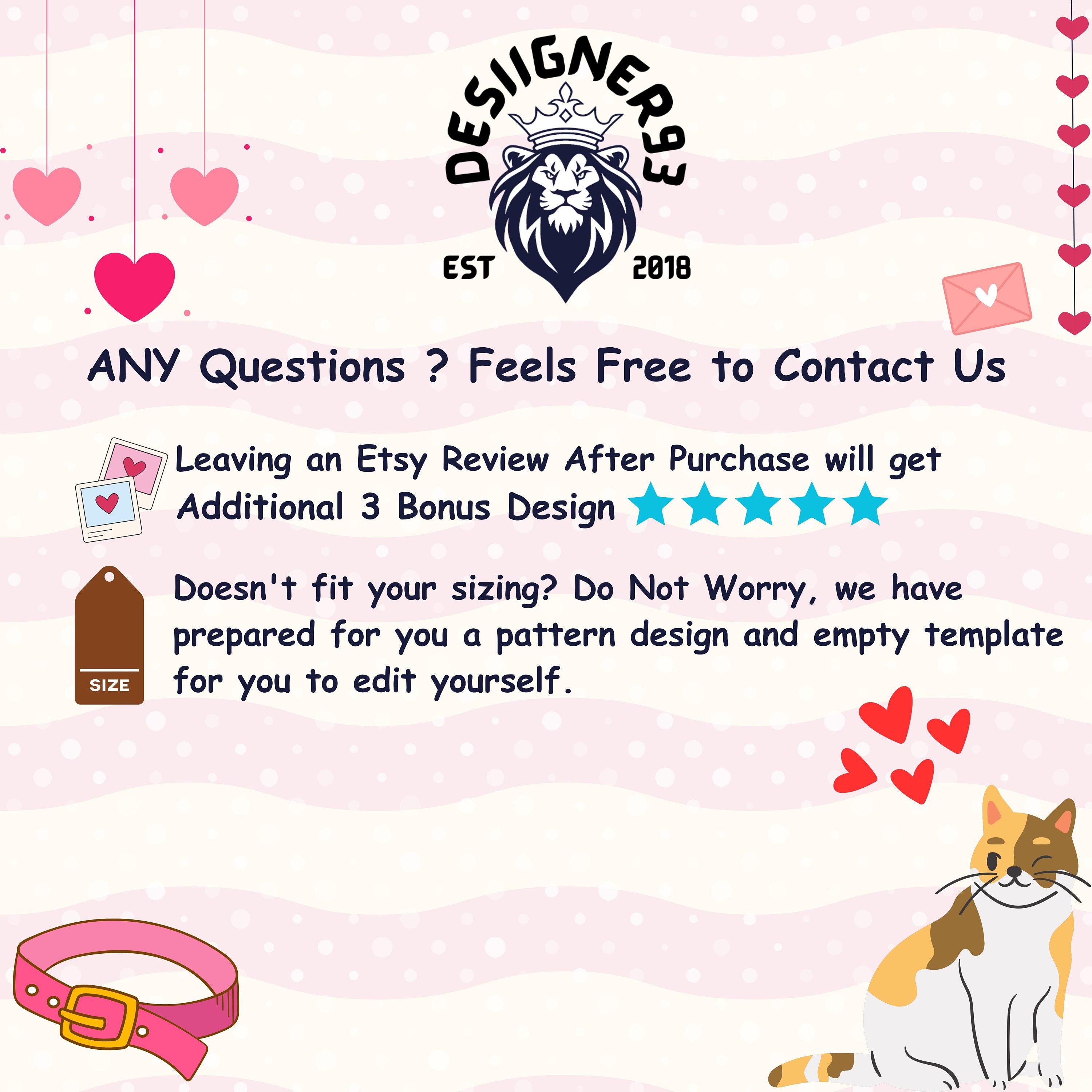 40+ Cute Cat and Dog Collar Sublimation Vintage Flower Pattern Ai Eps ...