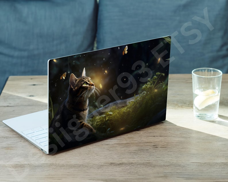 50 All Laptop MacBook Skins Cute Cat and Dog Universe, Cosmic, Dark ...