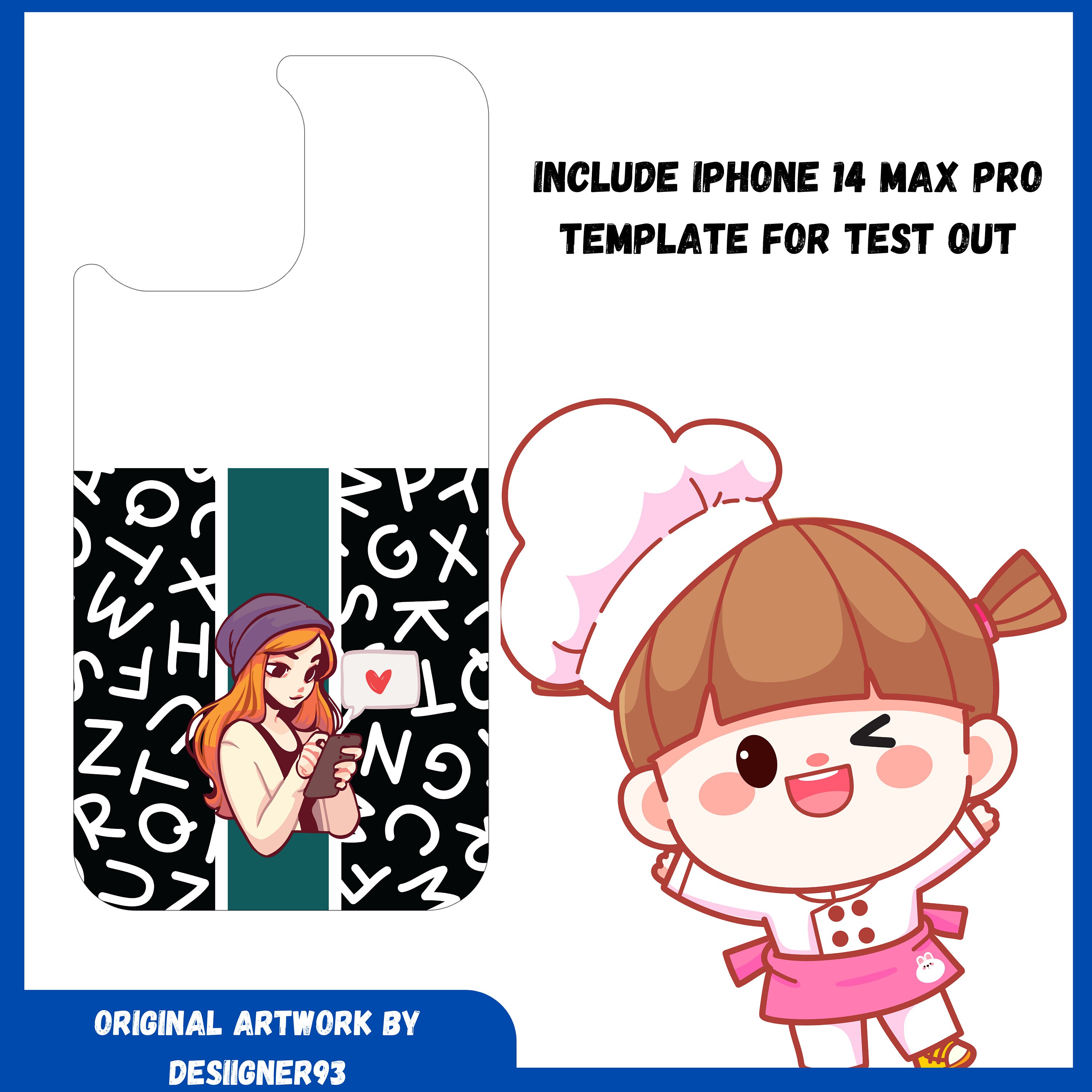 200+ Sublimation Cute Chibi Anime iPhone and Samsung Galaxy Case ...