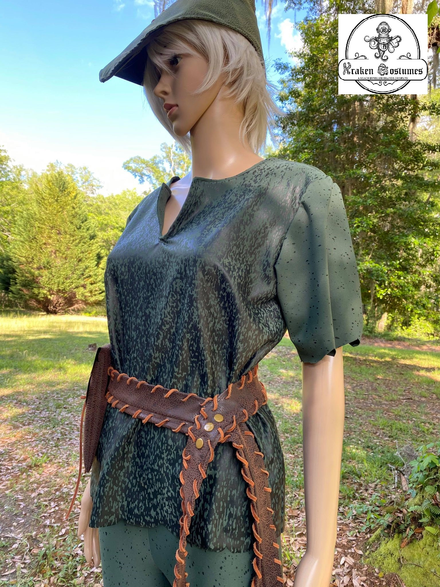 Peter Pan Costume, Custom Sizes Available, Adult Neverland Cosplay ...