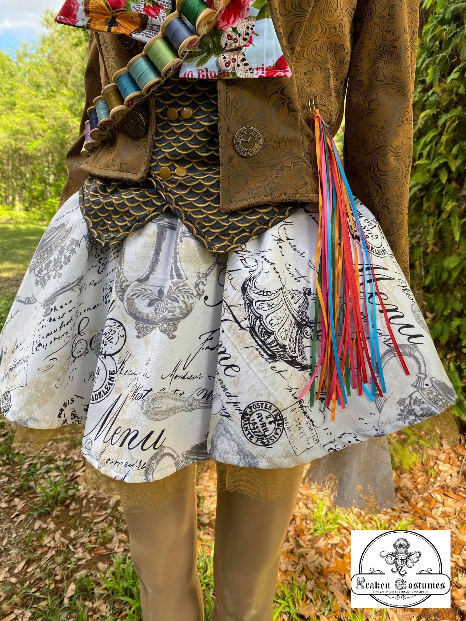 Mad Hatter Costume, Custom Sizes Available, Wonderland, Through the ...
