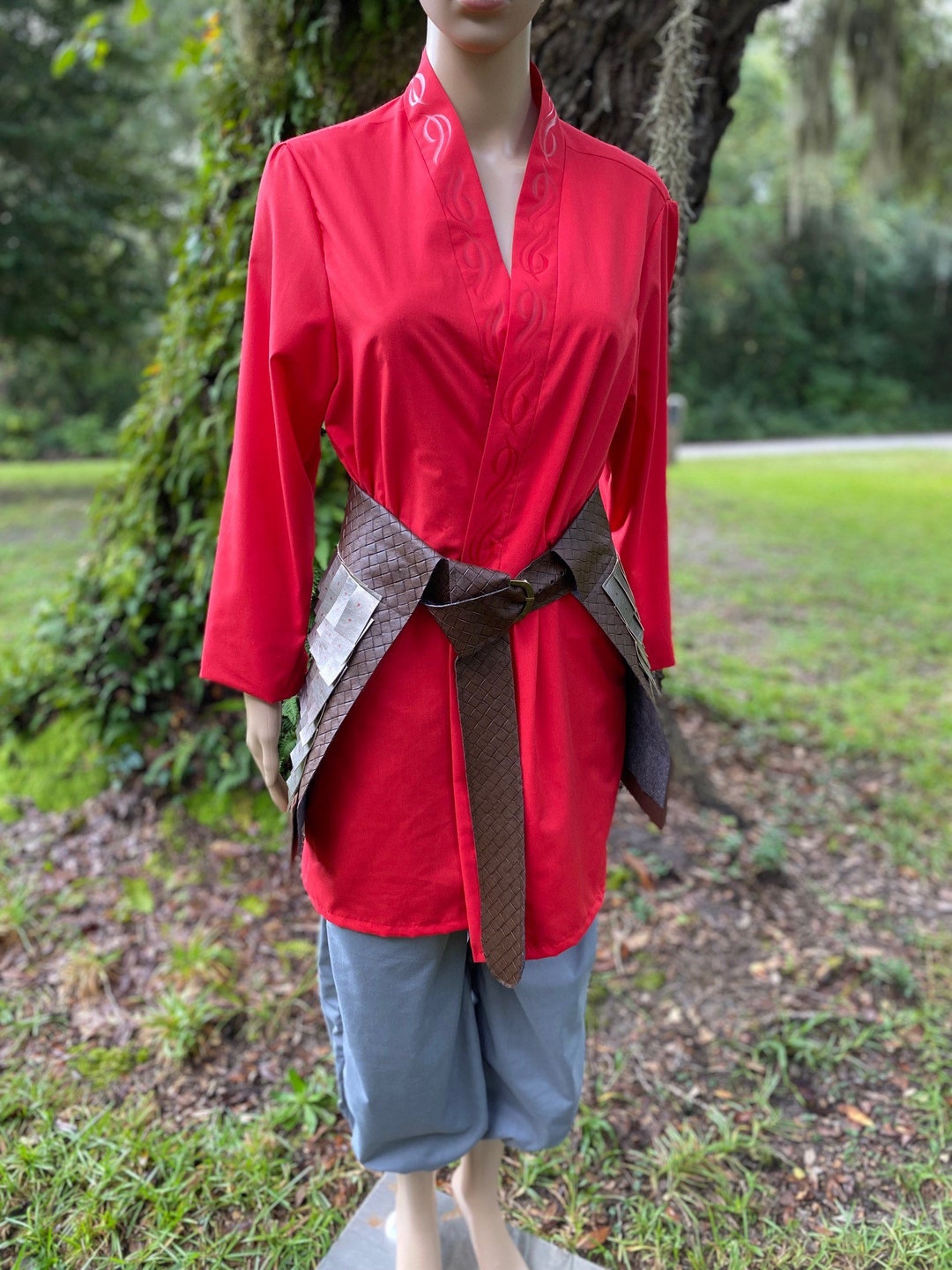 Mulan Live Action Costume, Custom Sizes Available, Warrior Cosplay ...