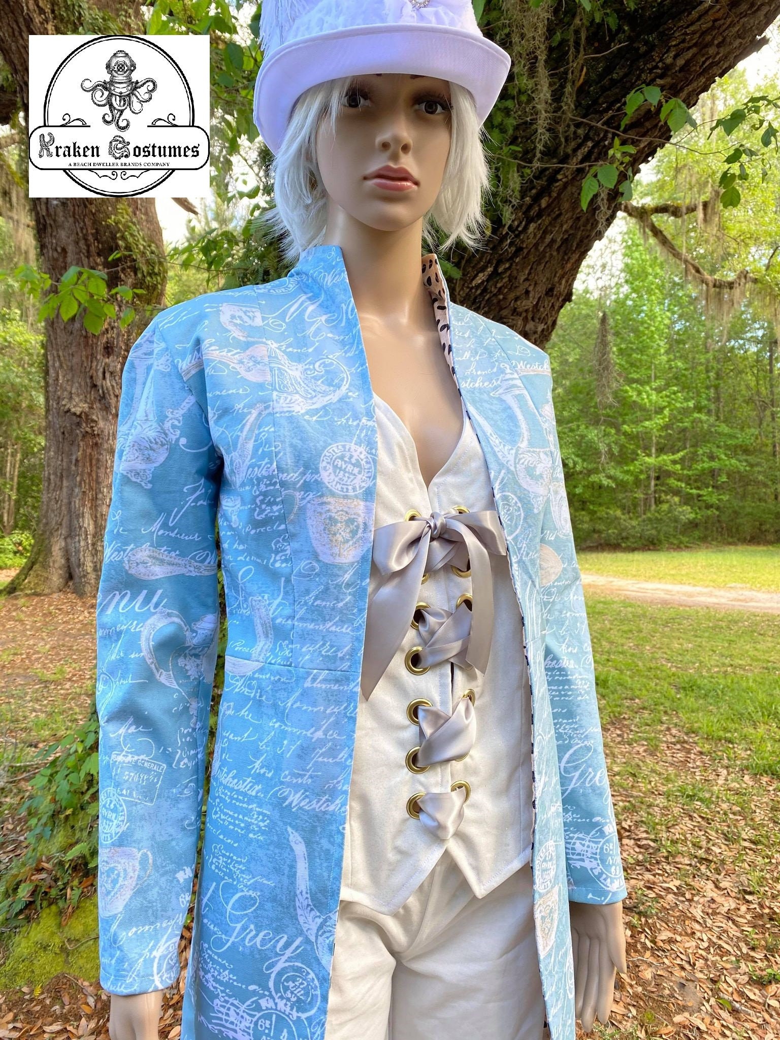 White Rabbit Costume, Available in Custom Sizes, Wonderland, Looking ...