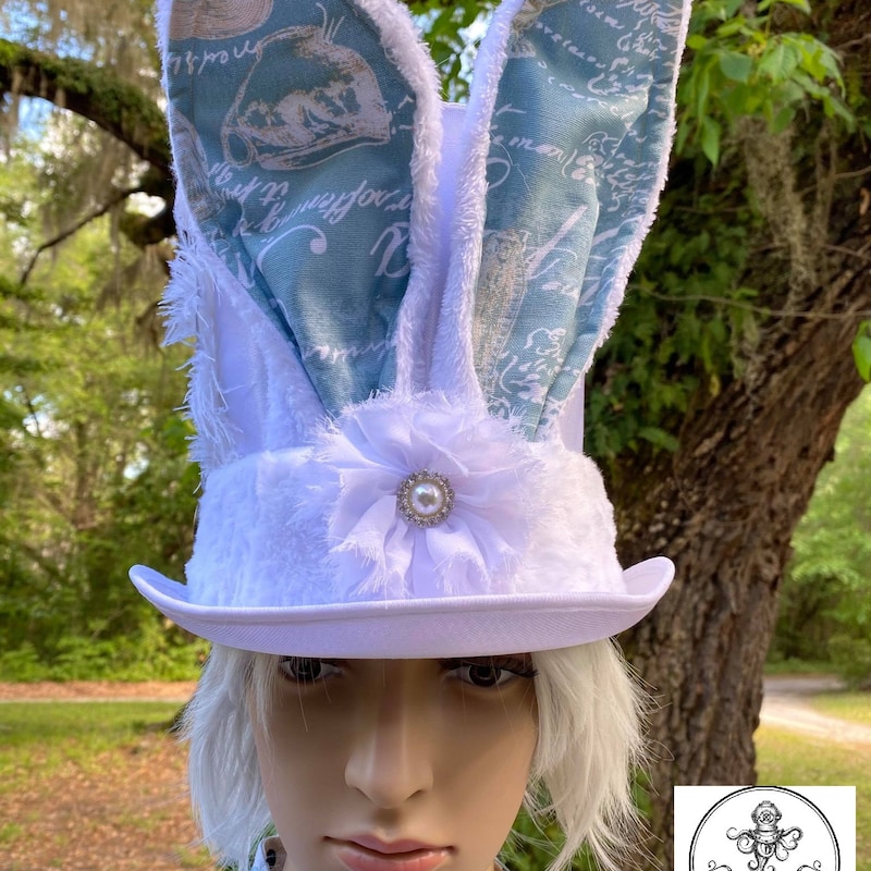 White Rabbit Top Hat - Etsy