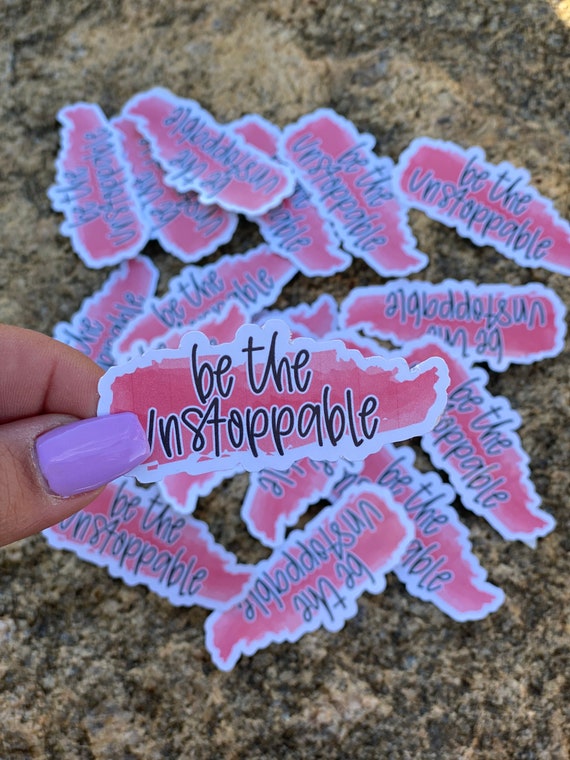 Paper Stickers Kindness is a gift sticker purple etna.com.pe