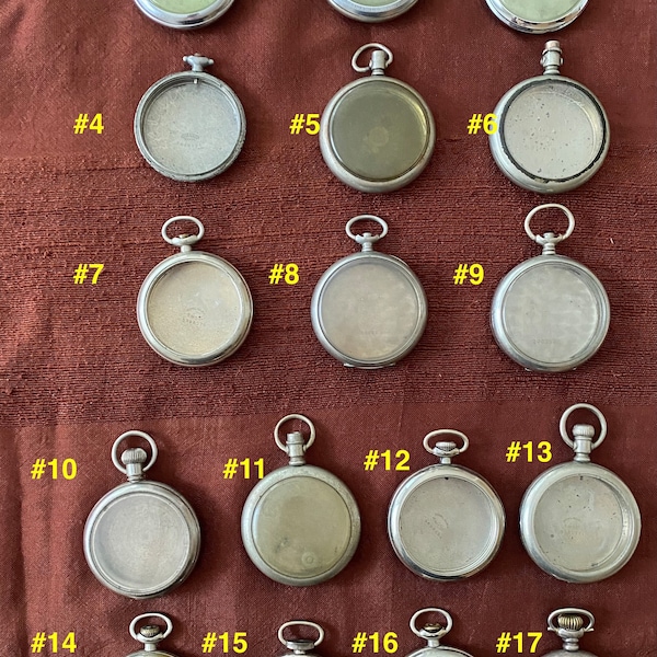 Pocket Watch Case - Etsy