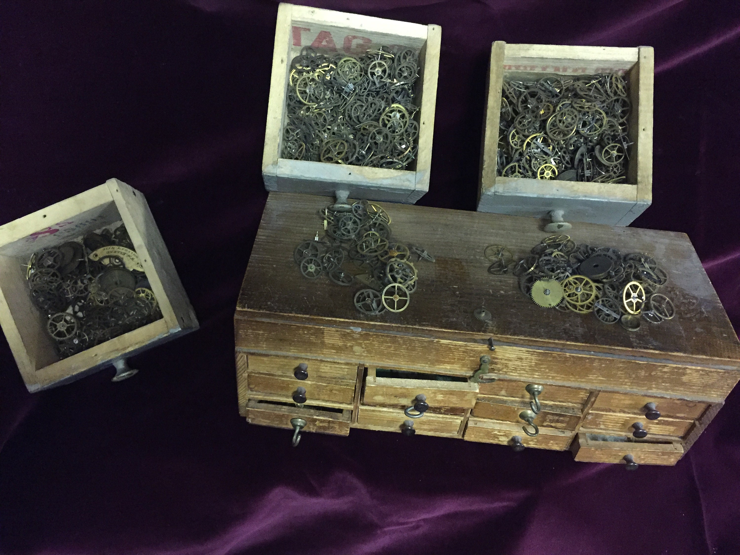 Crowns Gears Cogs Wheels Antique Vintage Mid Century - Etsy