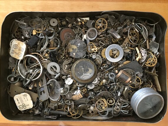 Antique Vintage Assorted Watch Parts Lot of Random Items - Etsy
