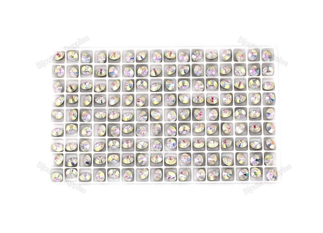 Swarovski Crystal Transmission Loose Foiled Back Crystals, 1028 6mm ...