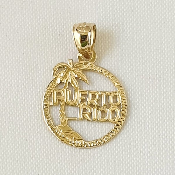 Puerto Rico Island Charm - Etsy