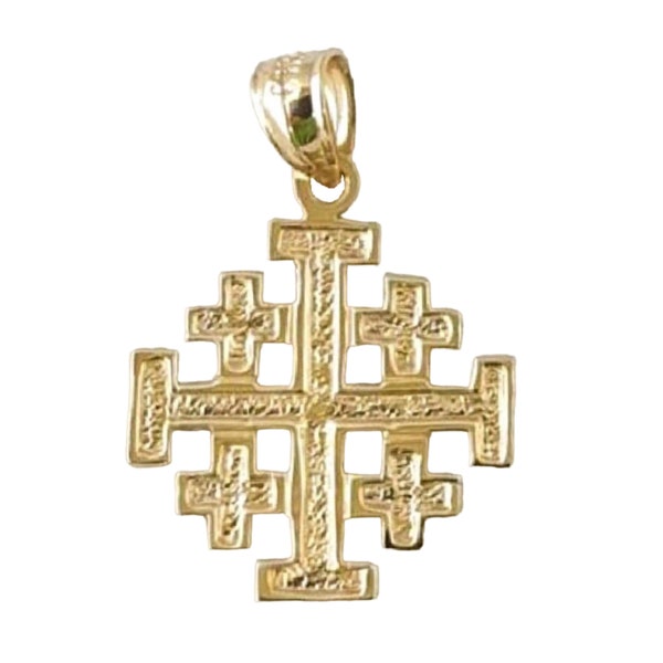 Jerusalem Cross Pendant - Etsy