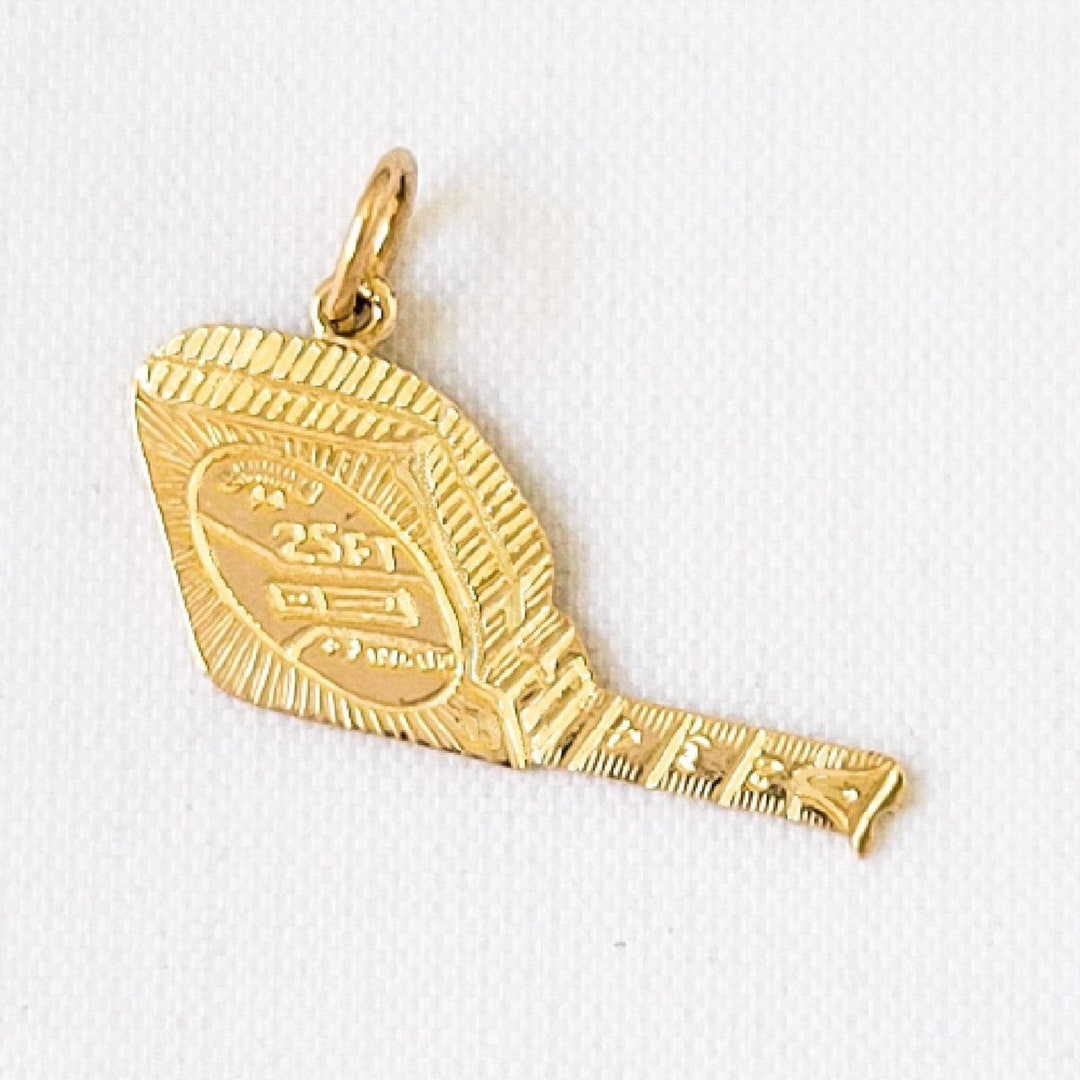 14k Yellow Gold Tape Measure Pendant - Etsy