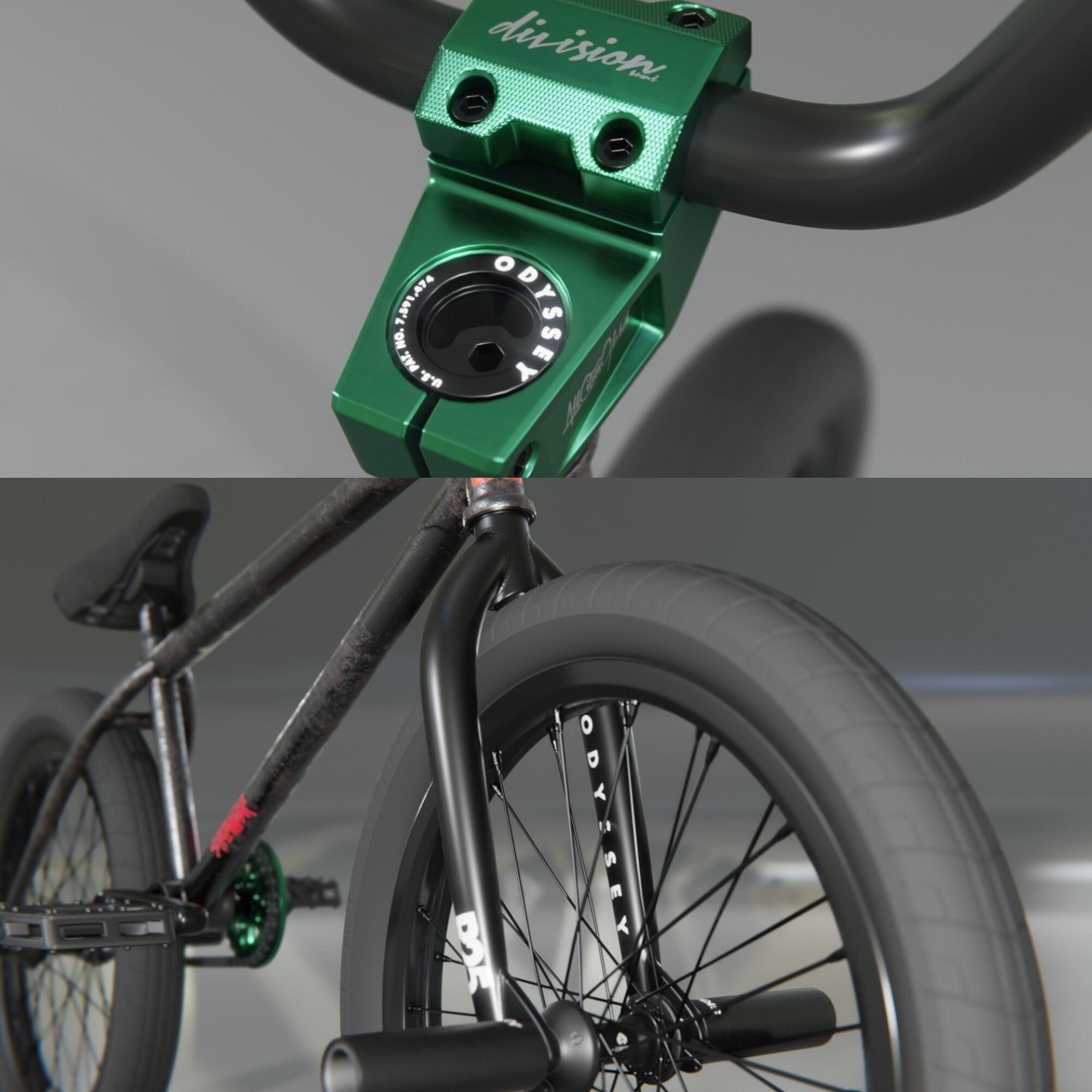 Limited Stock Realistic Bmx Bicycle BSD CULT ODYSSEY Street Dirt Skate ...