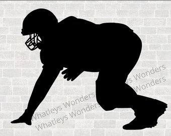 Linebacker svg - Etsy España