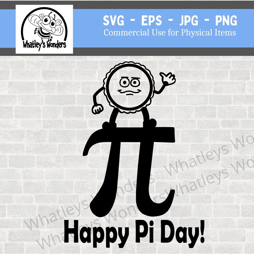 Pi Day Cut File - Happy Pi Day Svg - Math Teacher JPG - School Cut File ...