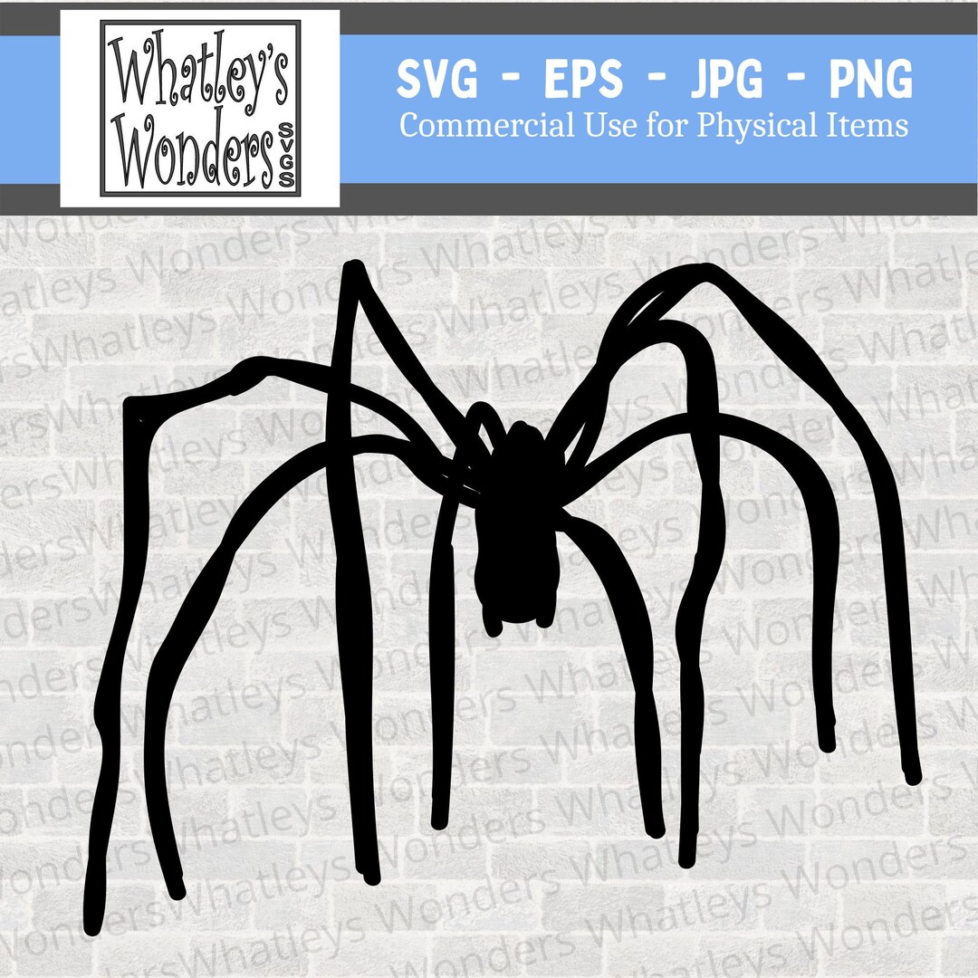 Spider Svg Spider Cut File Creepy svg Halloween Svg Halloween Cut Files ...