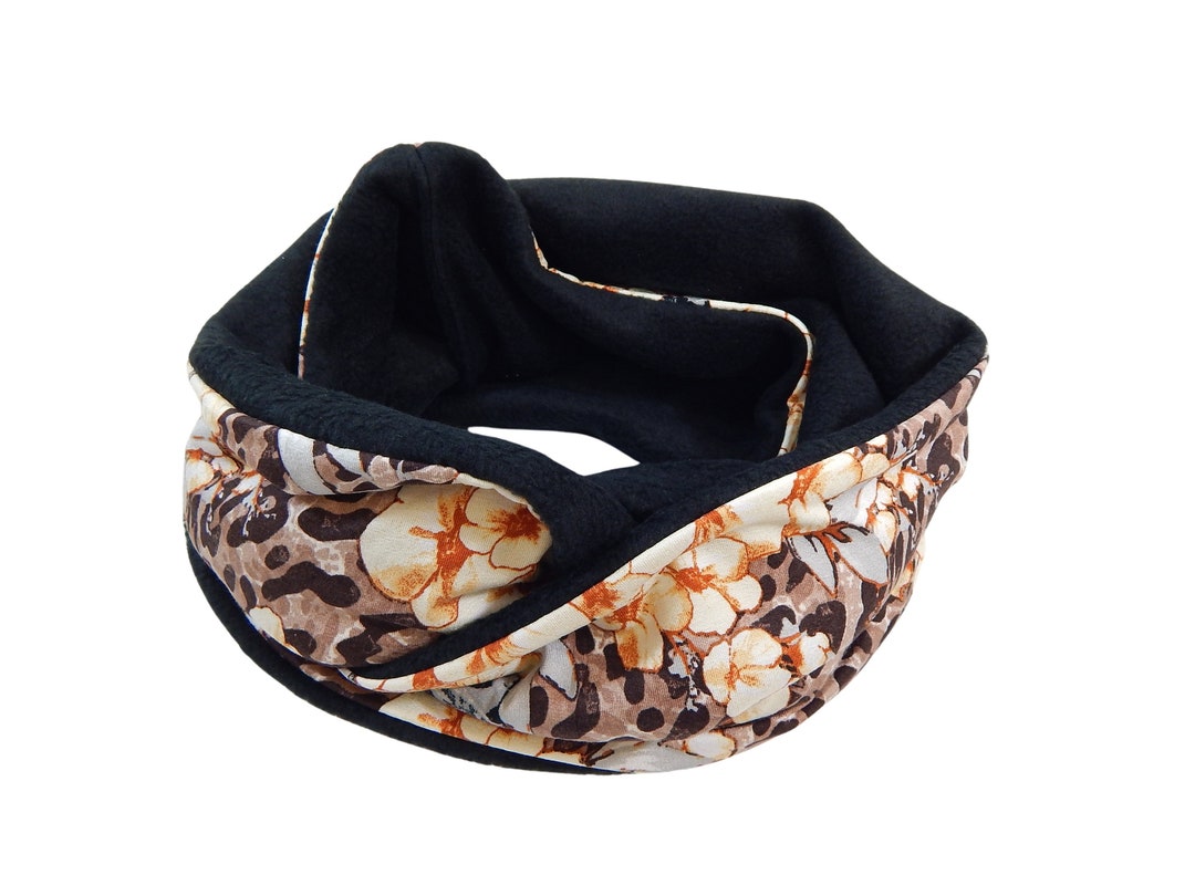 Loop Scarf, Flowers, Autumn, Wellness Scarf, Cuddly Scarf, Women's ...