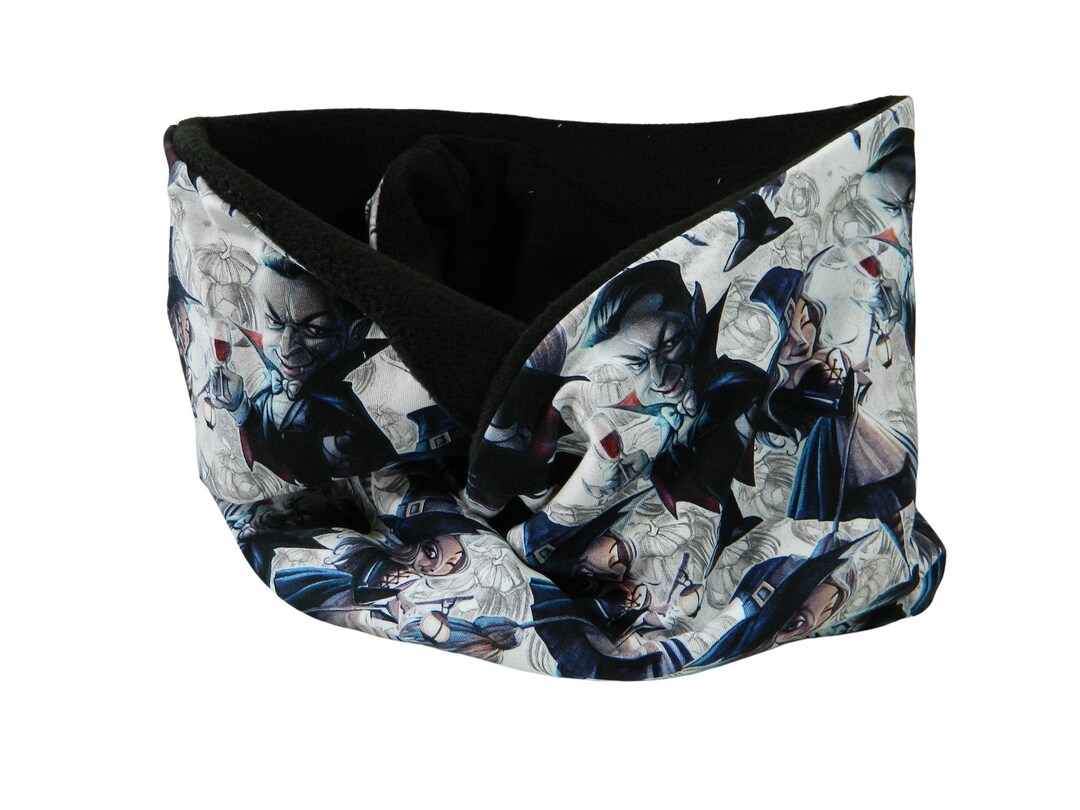 Loop Scarf, Cuddly Scarf, Vampire, Witch, Halloween, Wellness Scarf ...