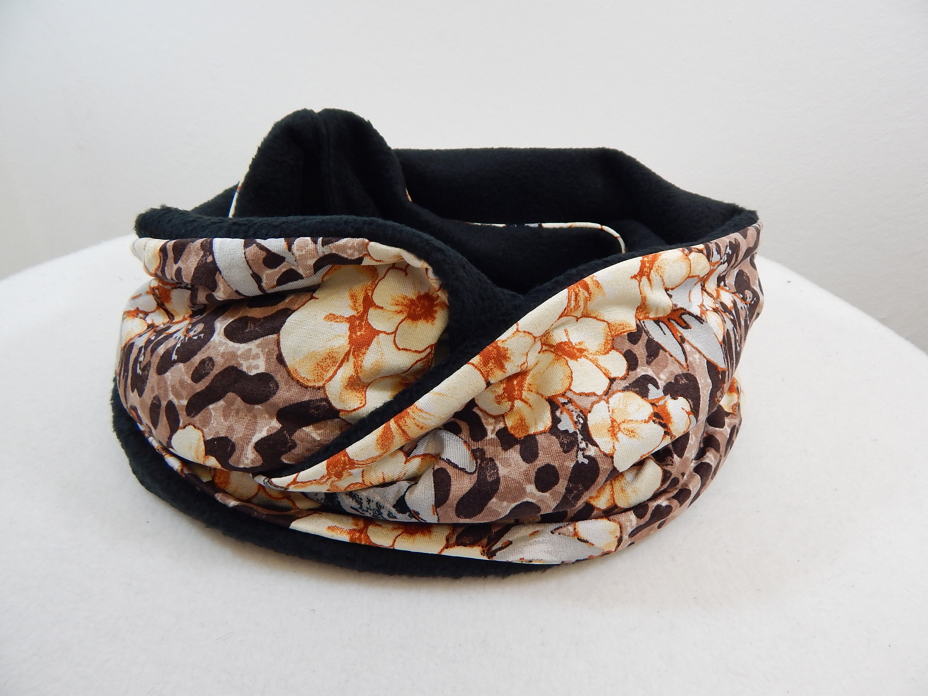 Loop Scarf, Flowers, Autumn, Wellness Scarf, Cuddly Scarf, Women's ...
