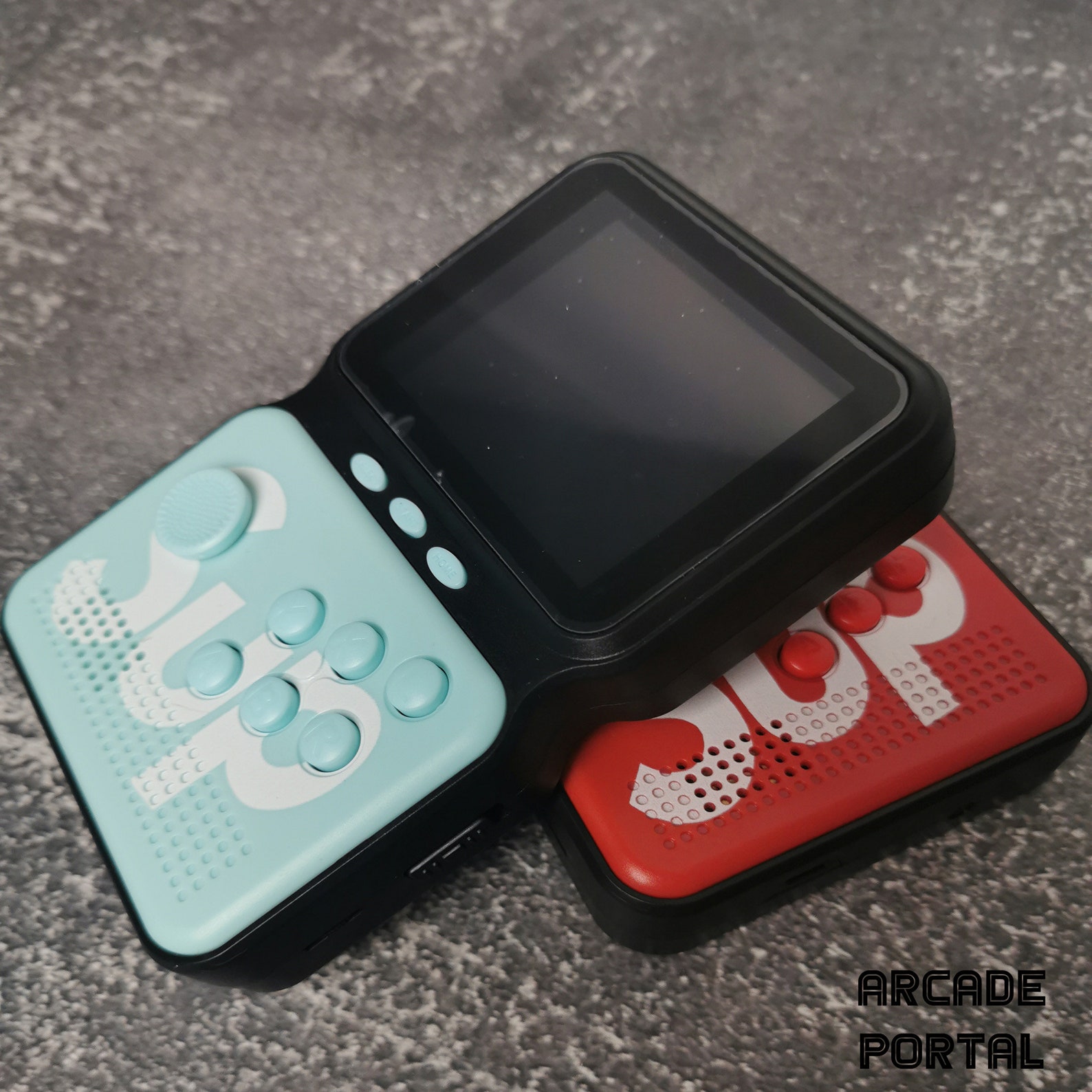 Green Sup M3 Gamebox Console, Handheld Retro Arcade Game Console for ...