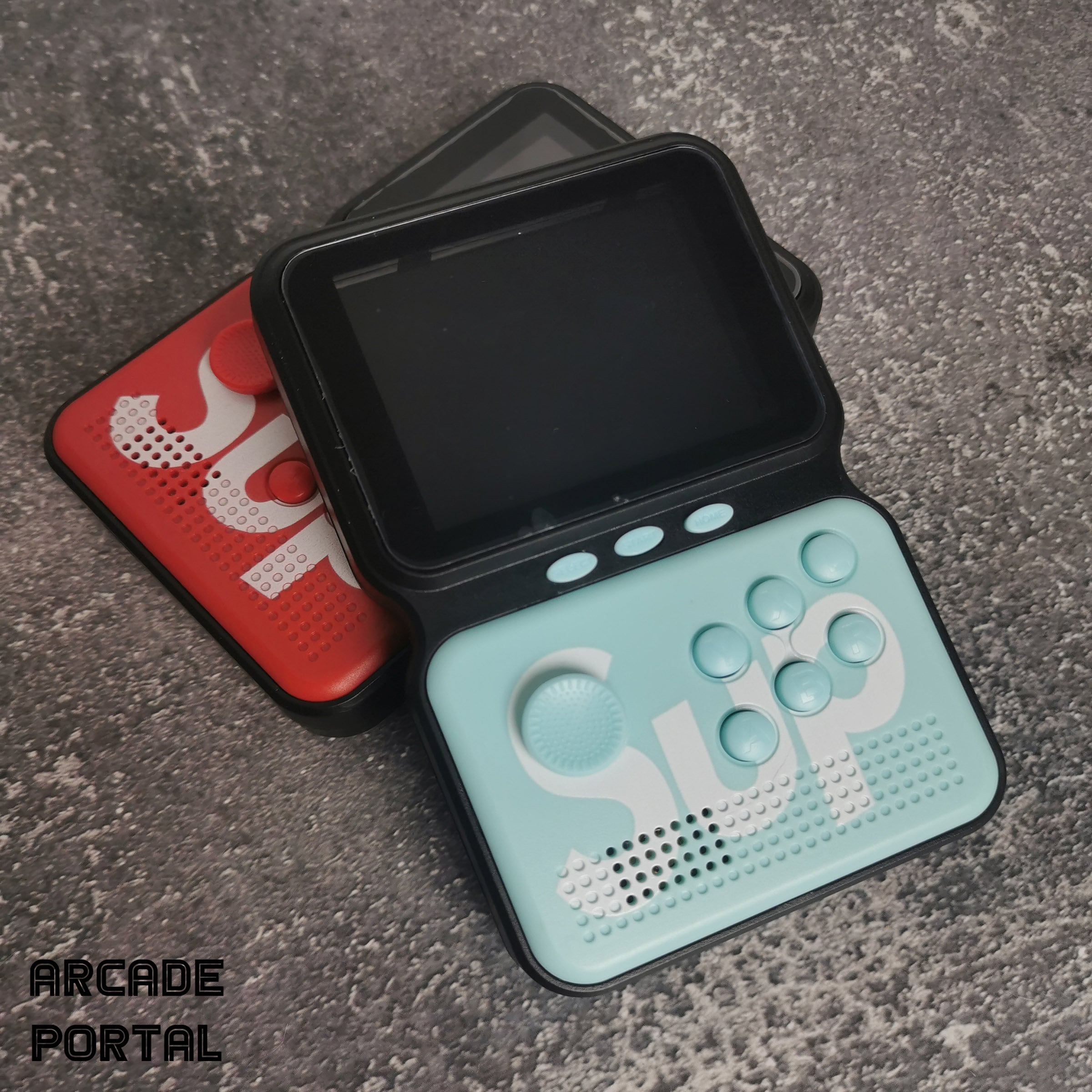 Green Sup M3 Gamebox Console, Handheld Retro Arcade Game Console for ...