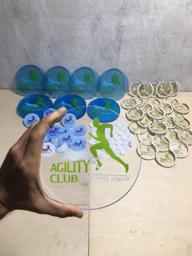 Custom Dog Show Trophy | Personalized Acrylic or Wooden Award | Design ...