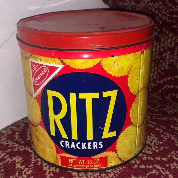 Ritz Cracker Tin - Etsy