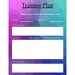 Bundle of 4 Digital Lesson Plan Templates for Workshop Course Printable ...