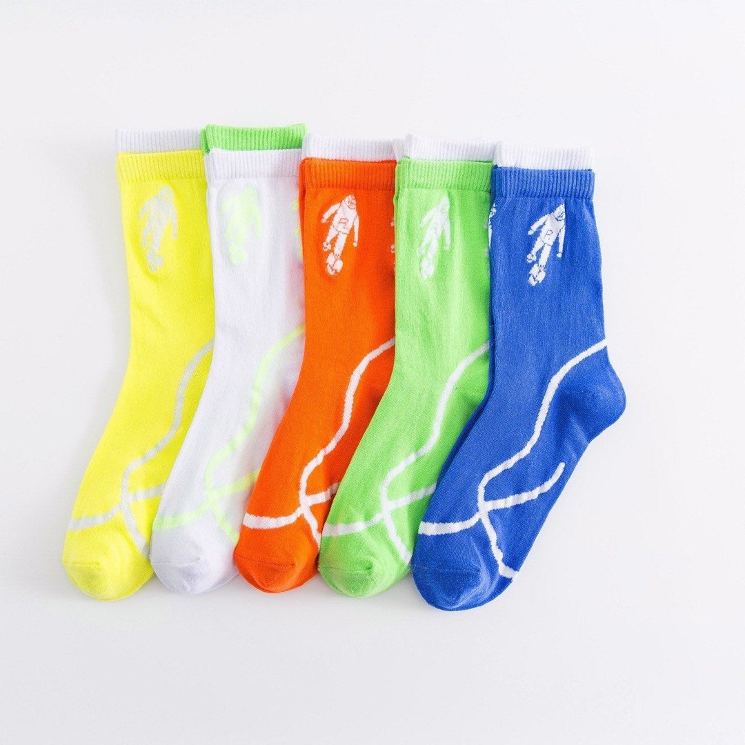 Glow in Dark Socks, Reflective Socks, Unisex Socks, Unique Socks ...