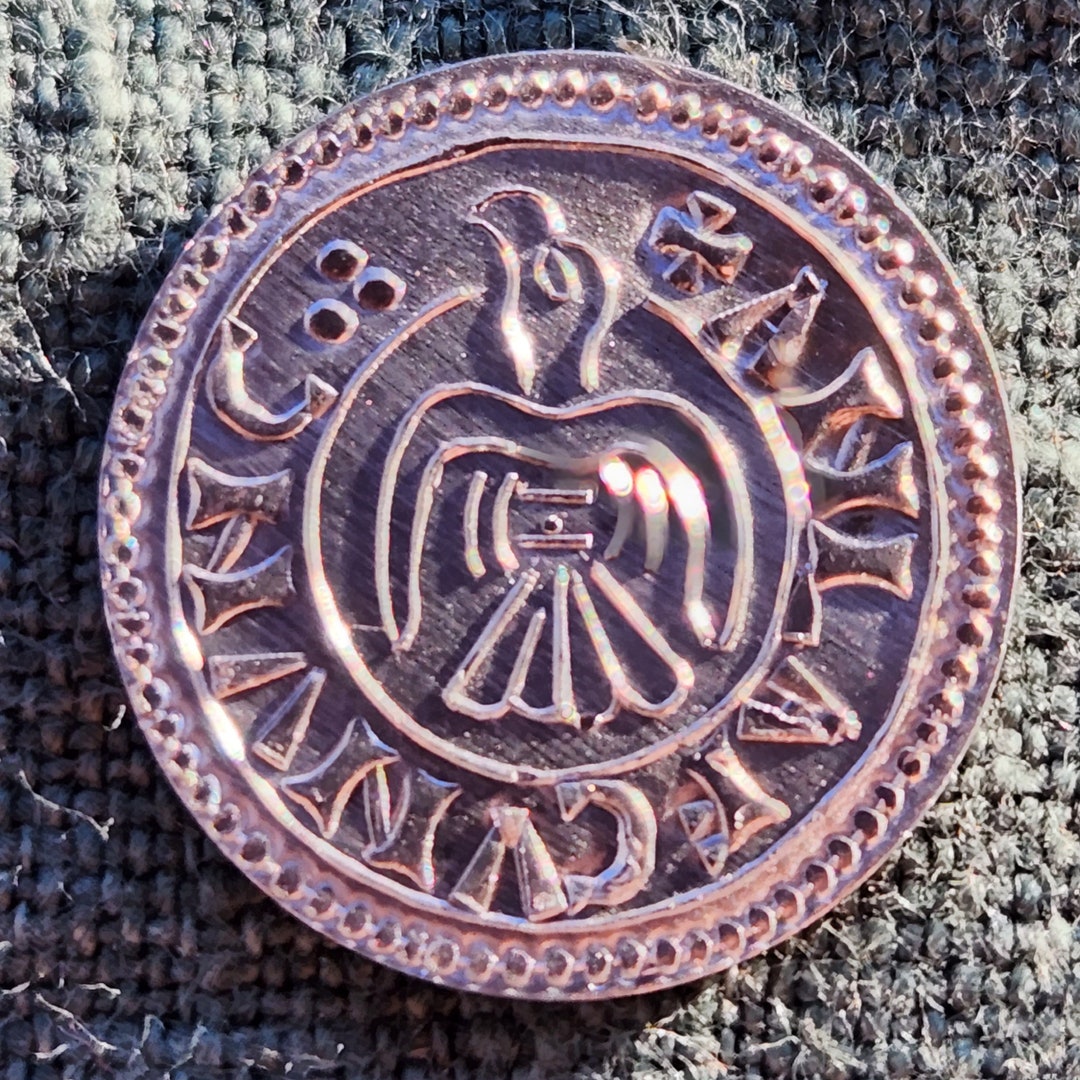 Handmade Viking Raven Penny Coin - Etsy