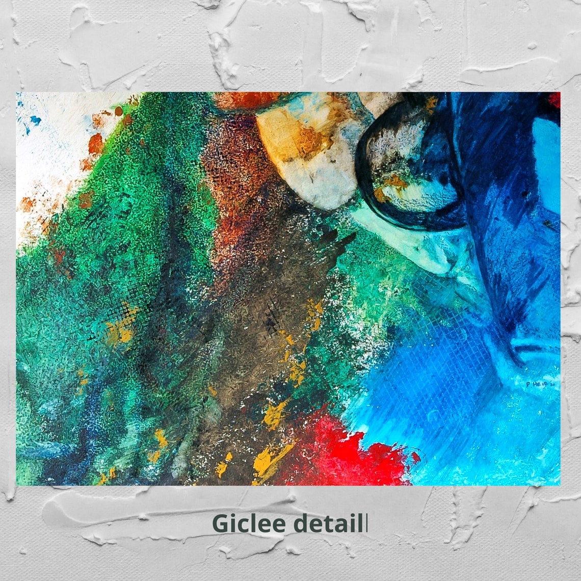 Football Art Texas Football Sports Abstract Fine Art Sports Print ...