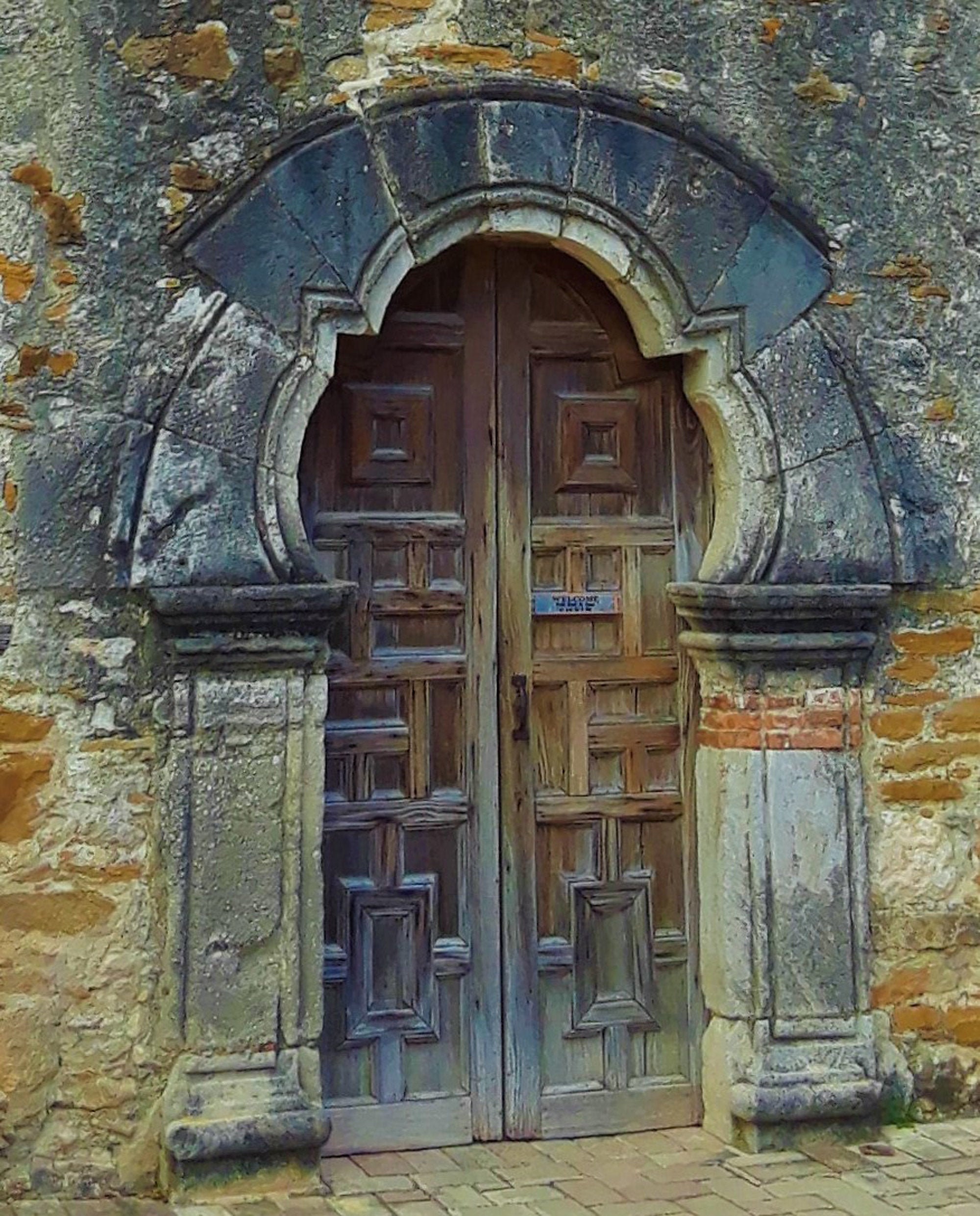Rustic Chapel Door Photo Mission Espada San Antonio Texas - Etsy