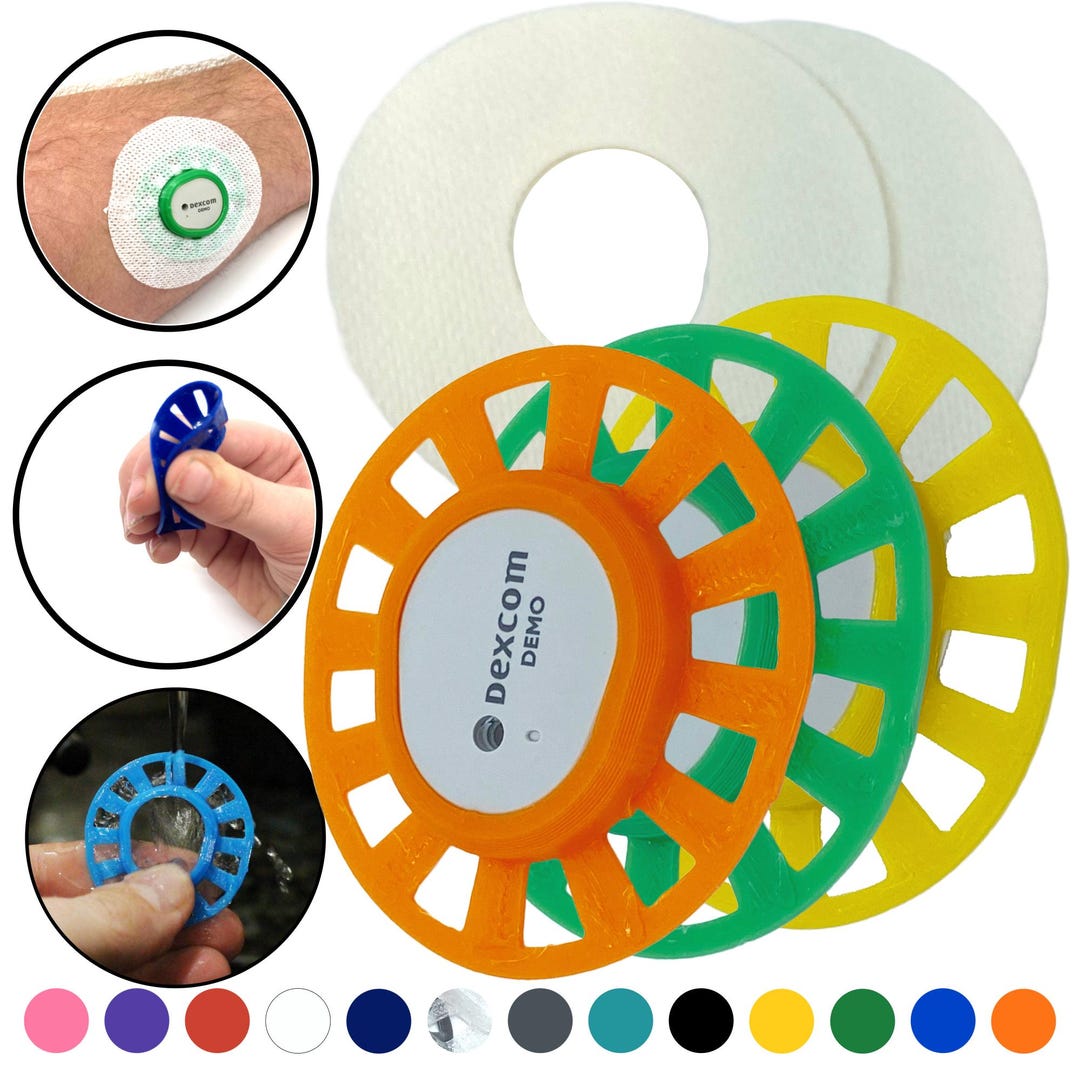Multi-pack Dexcom G7 & Stelo Gripshield™ Bump Protector, Reusable ...