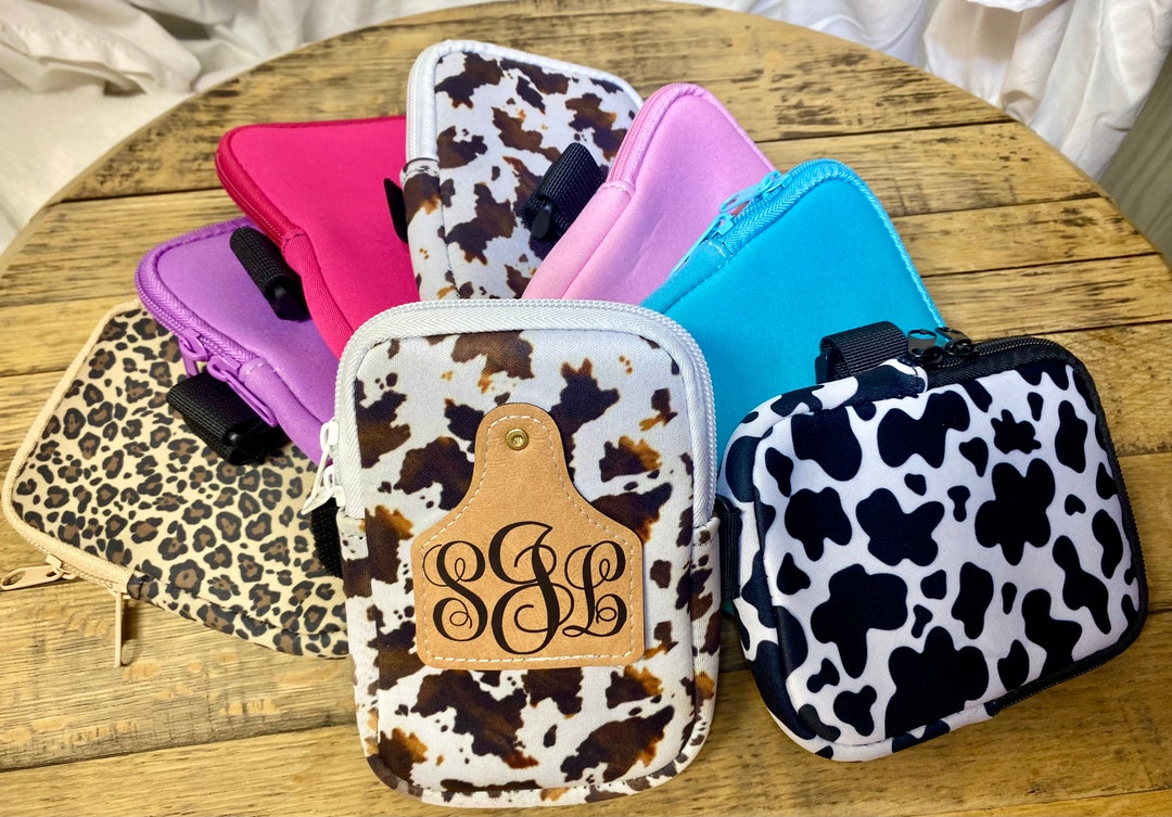 Cow Tag Monogram Tumbler Fannie Pack - Etsy