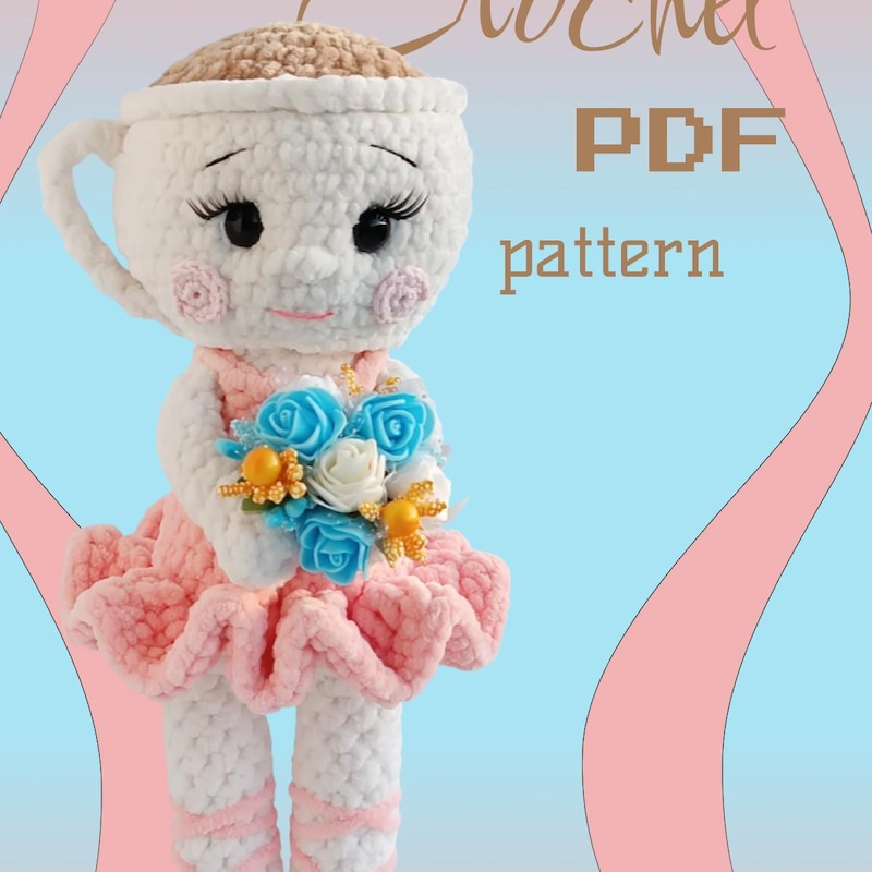 Ballerina Cappuccino Toy - Etsy