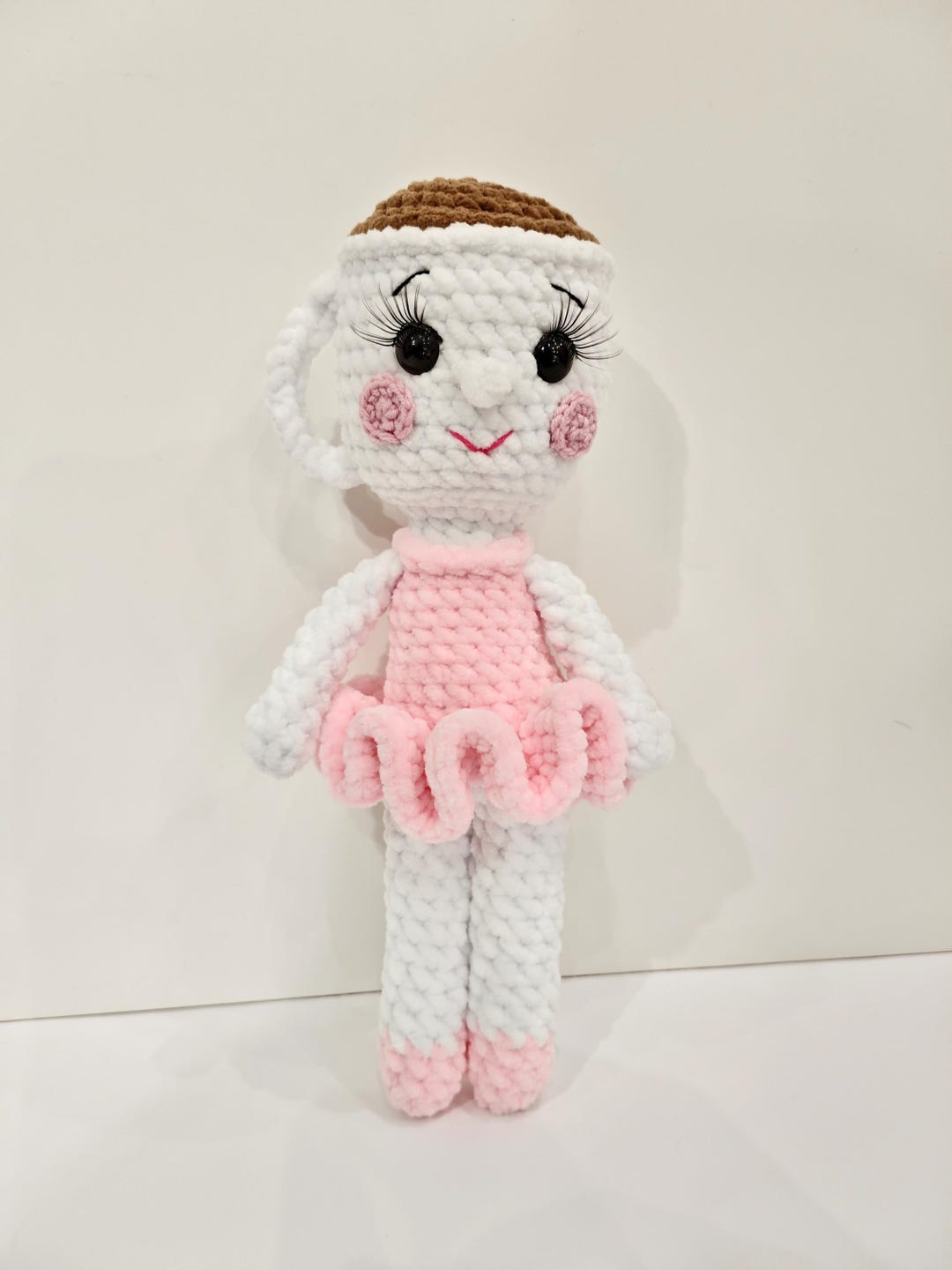 Crochet Ballerina Doll Handmade | Amigurumi Ballerina Toy | Gift for ...