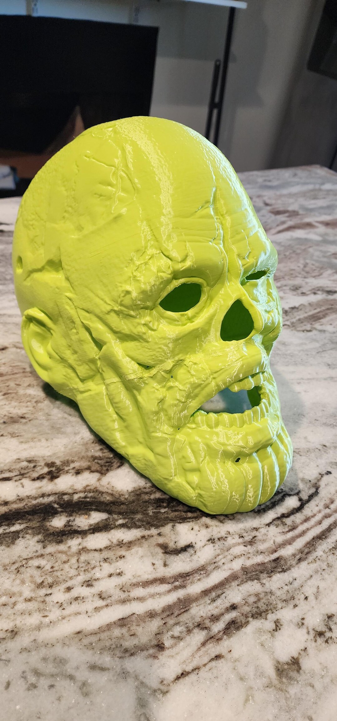 Thanos Zombie MCU | Marvel Inspired | Raw 3D Printed Helmet Kit ...