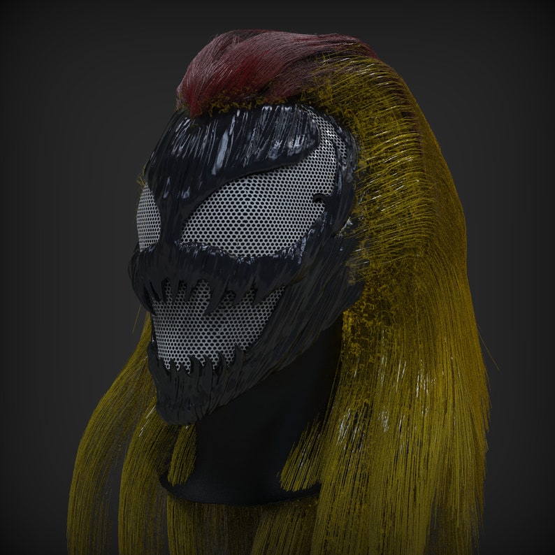 PPC Scream Symbiote Face Shell V1 - Etsy