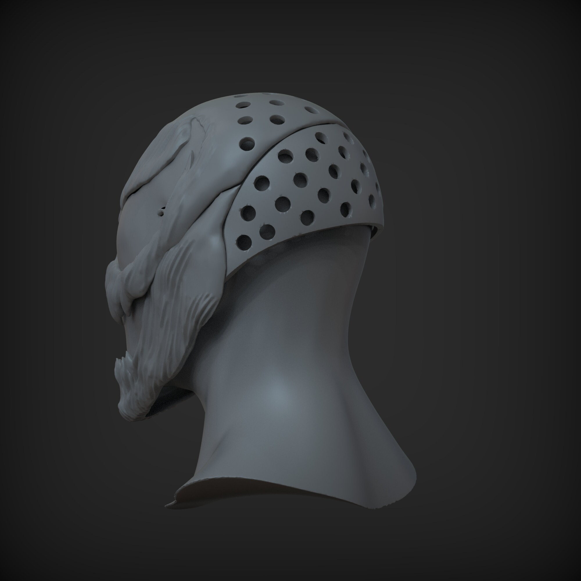 PPC Scream Symbiote Face Shell V1 - Etsy