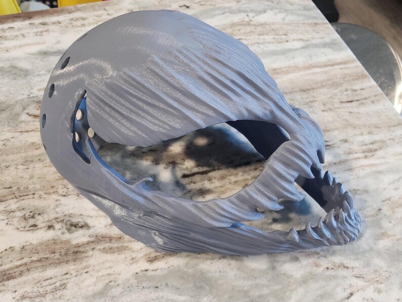 Scream Symbiote | Marvel Comic Inspired | Raw 3D Printed Helmet Kit ...