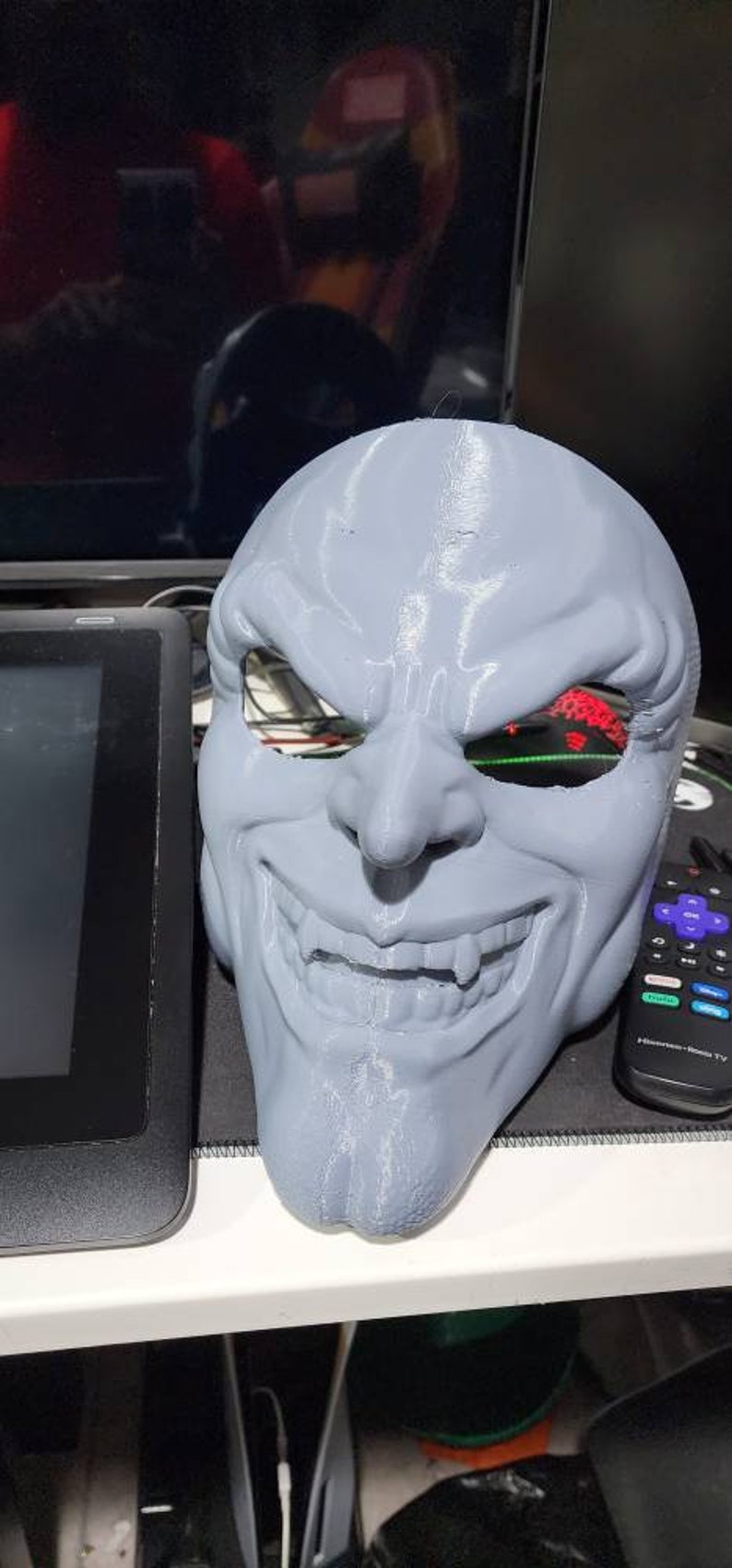 PPC PRINTS Green Goblin Comic V2 Raw 3D Printed Mask Kit - Etsy