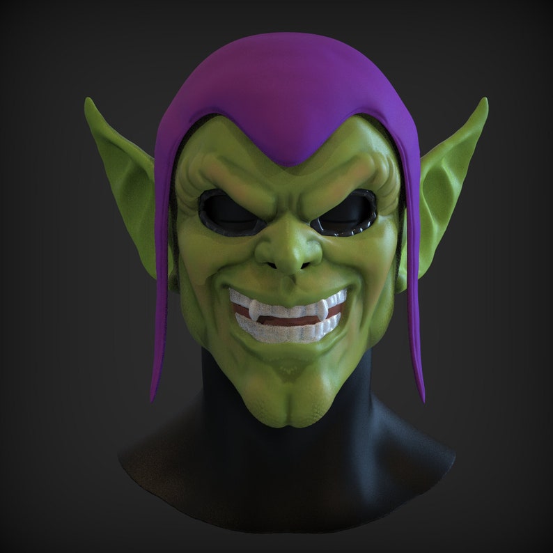PPC | Green Goblin Classic V2 | 3D Printable | STL Files - Etsy