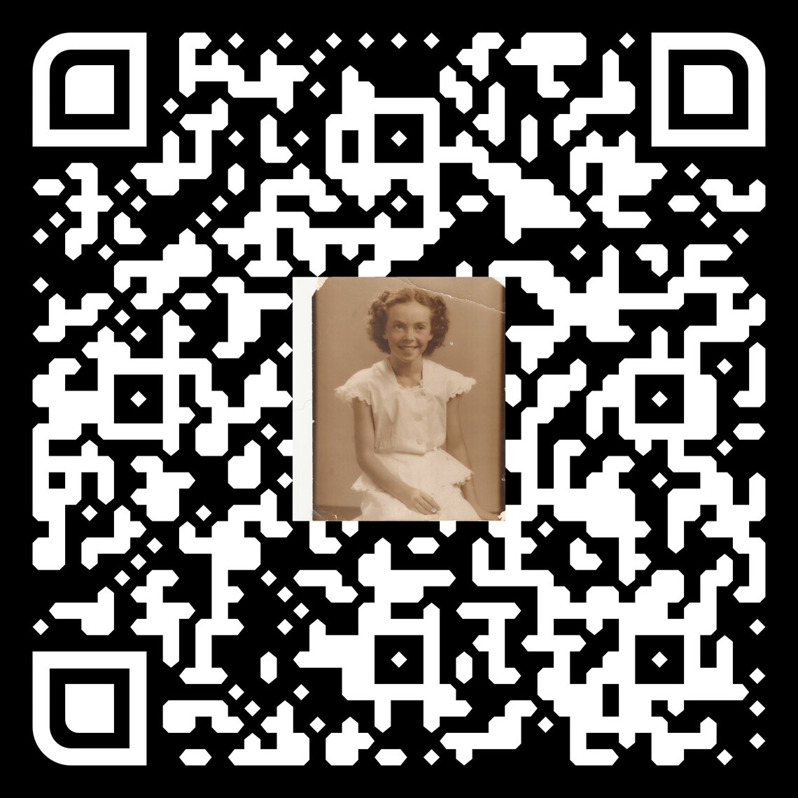 Personalized Web Memorial, Customized QR Code on Various Physical ...