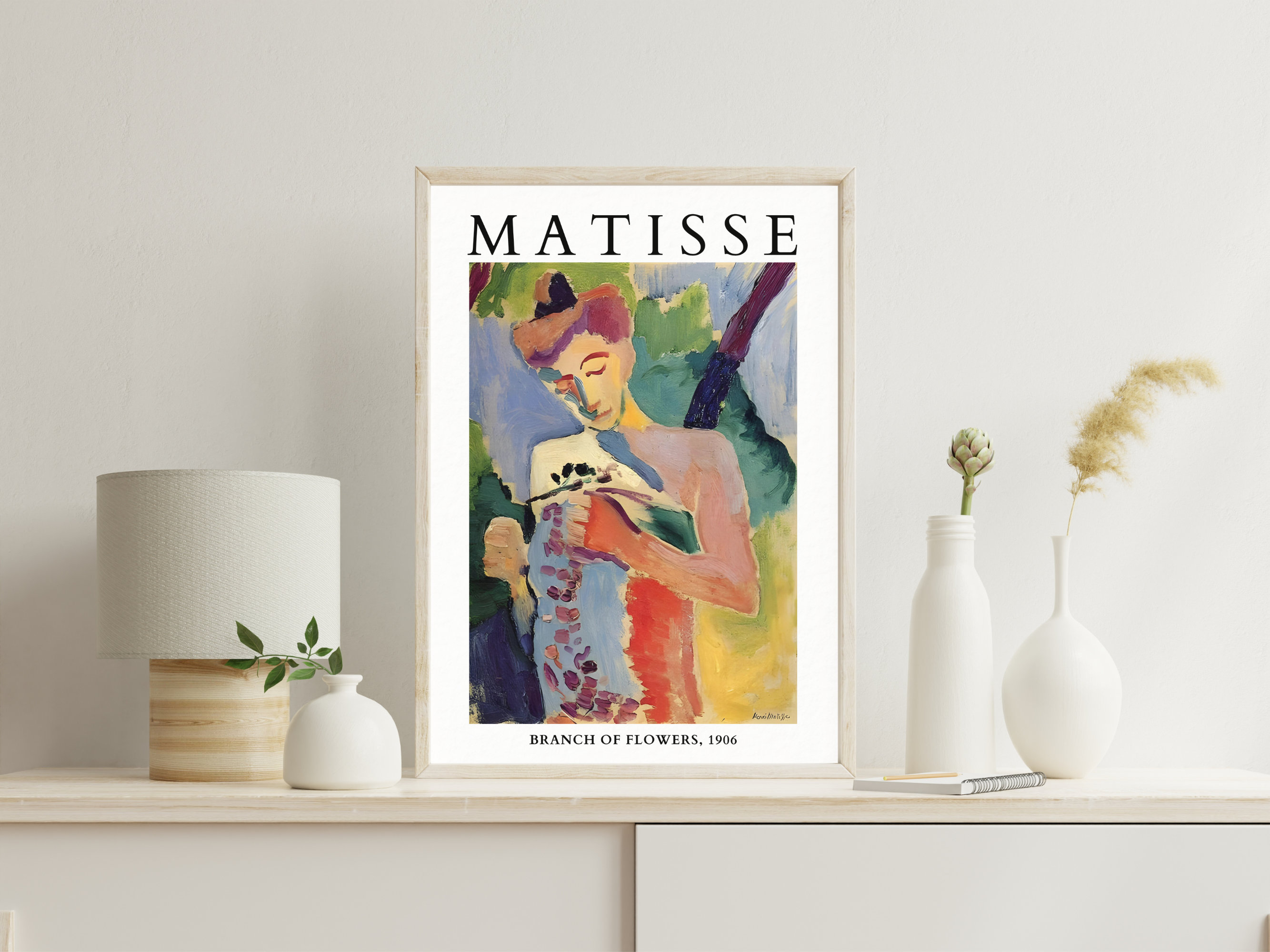 Henri Matisse Branch of Flowers 1906, Abstract Art Print, Modern Art ...