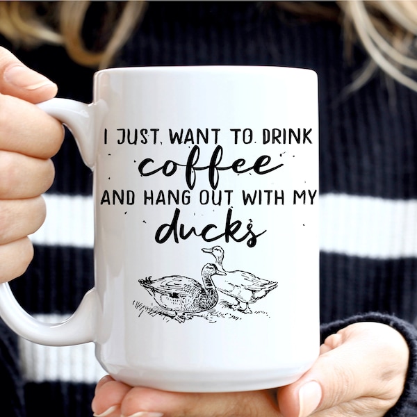 Duck Coffee Mug - Etsy