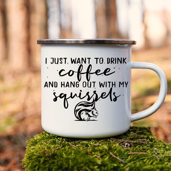 Coffee Squirrel - Etsy