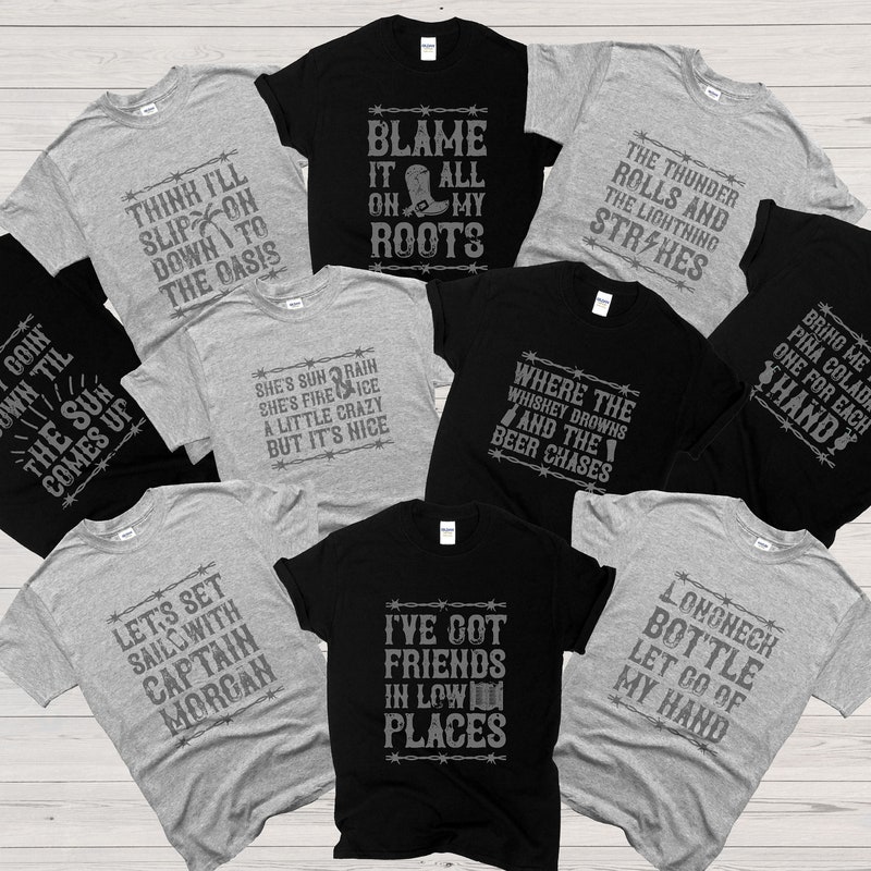 Garth Brooks Tops - Etsy UK