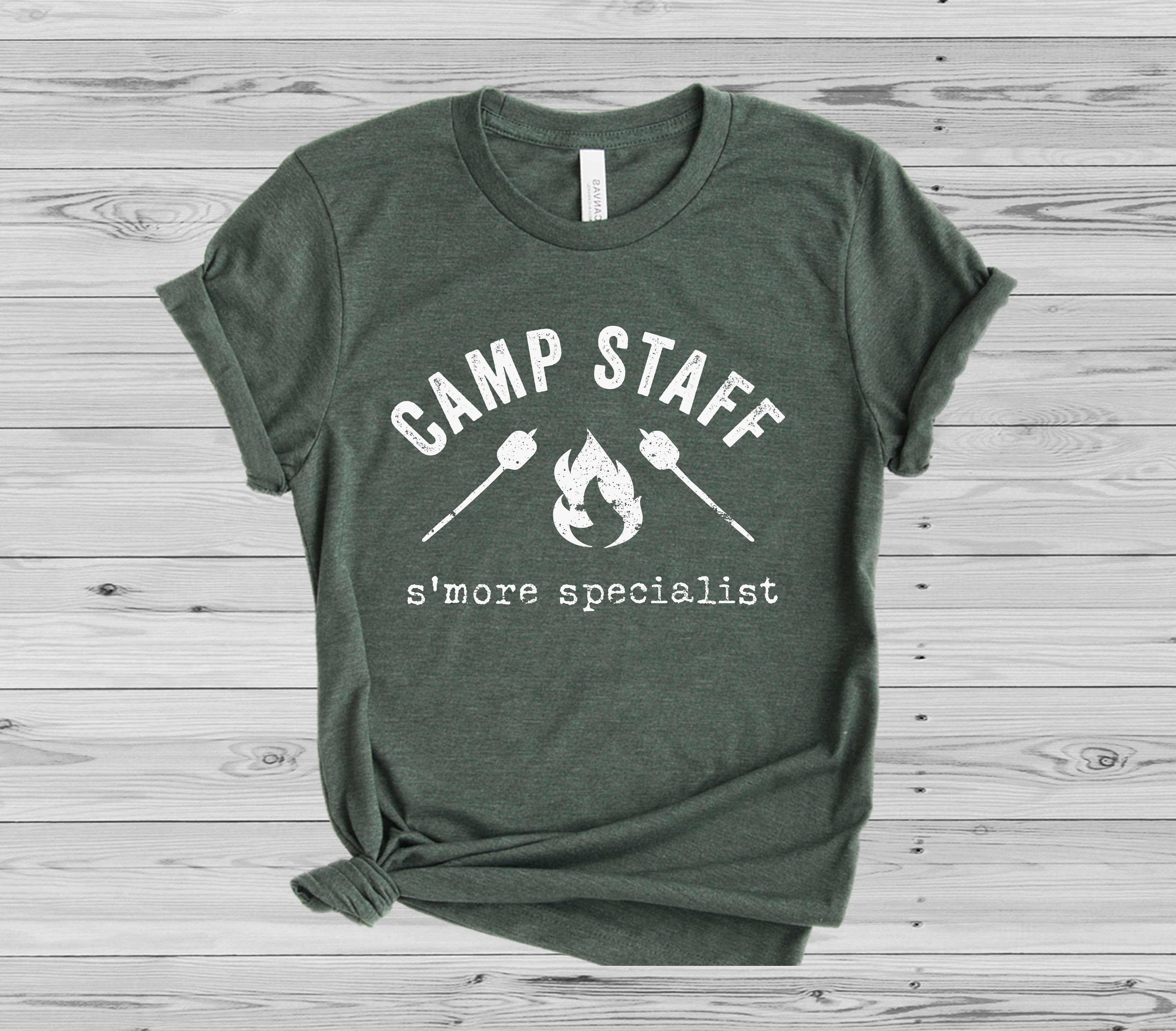 Matching Camp Staff Shirts Retro Style Summer Camp Tshirts - Etsy